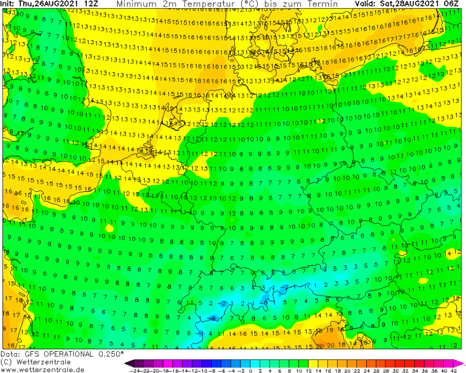 The first frosts and ground frosts are here! Extremely cold weather in ...