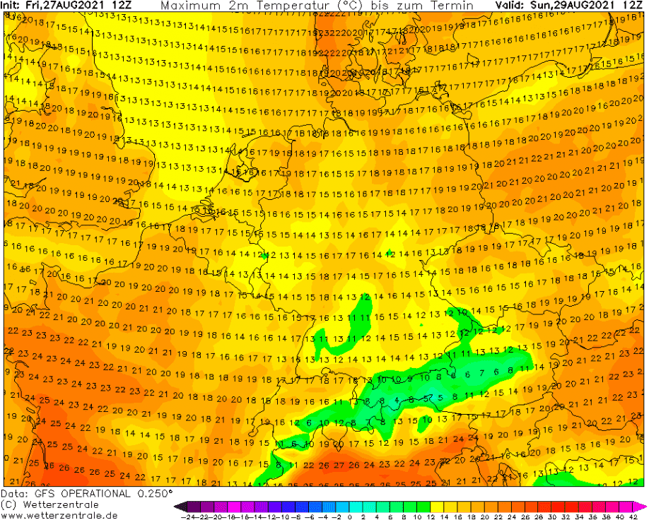 Europe: Coldwave is bringing extremely cold maximum temperatures ...